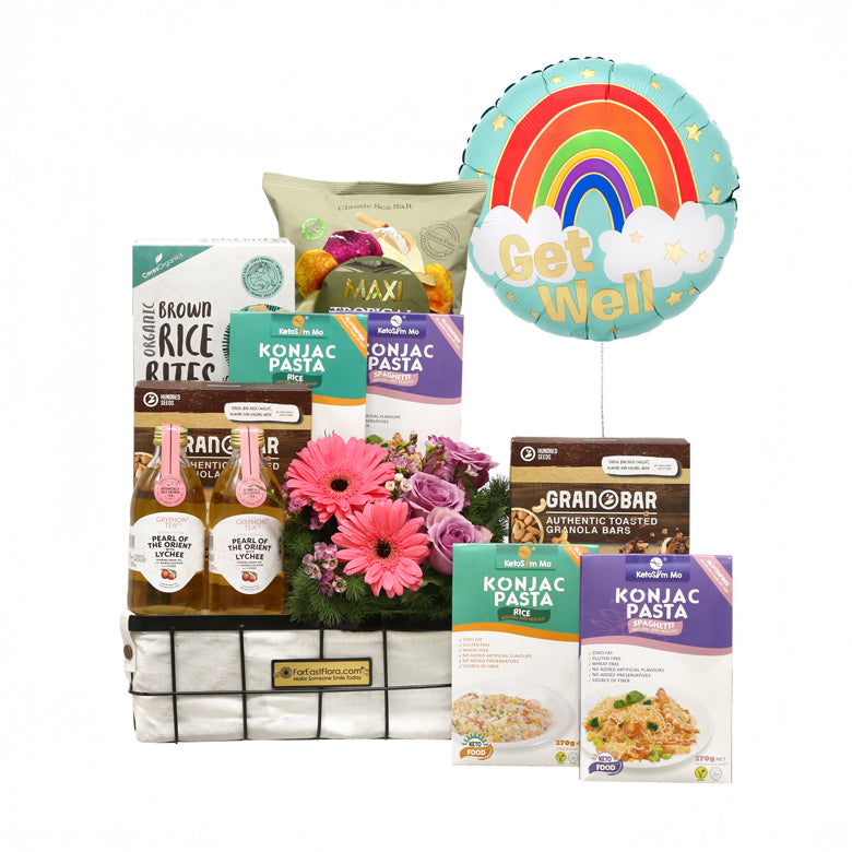 Energy Recharge – Wellness Hamper – FarEastFlora.com
